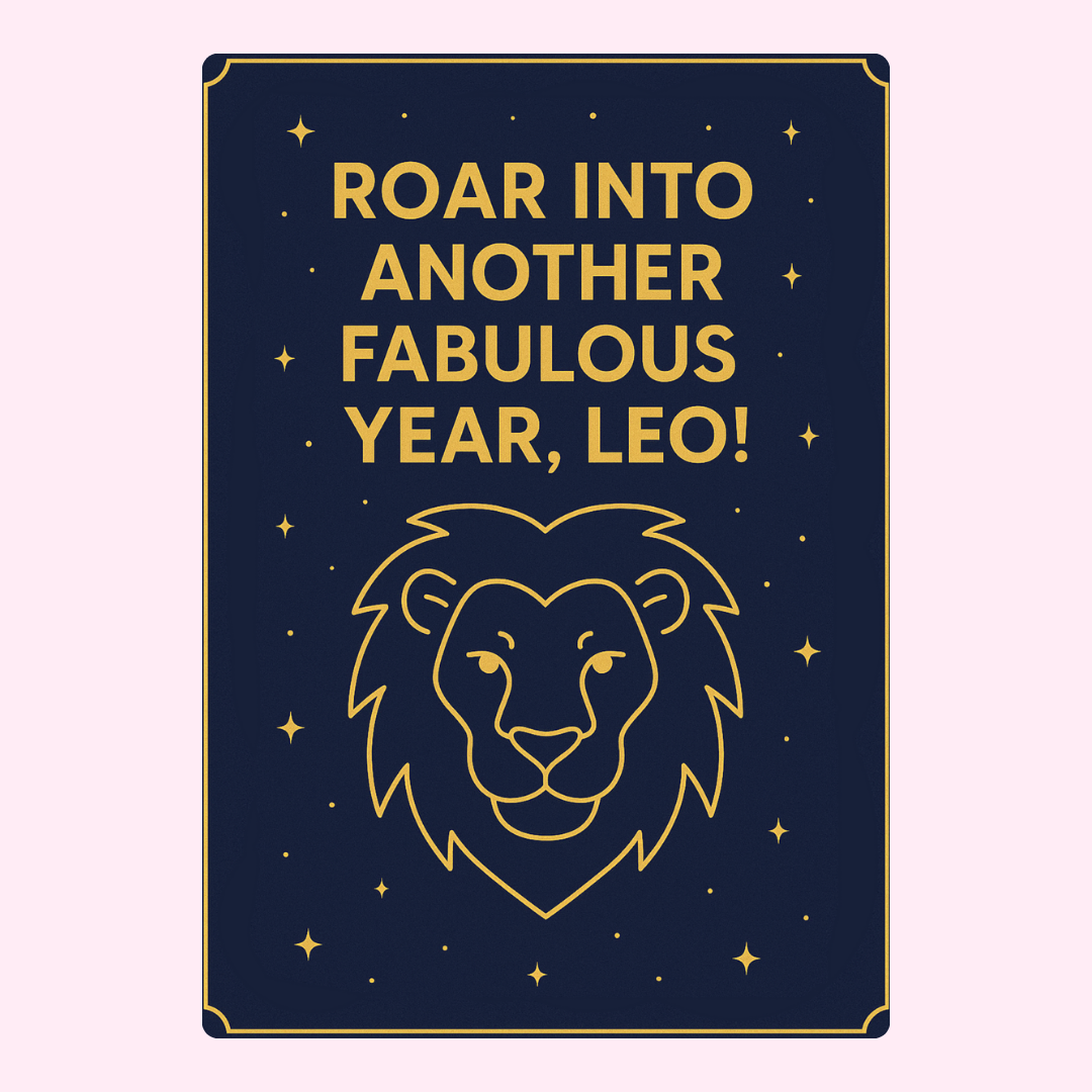 Fabulous Year Ahead – Leo Birthday Cake Gift | MailBakes