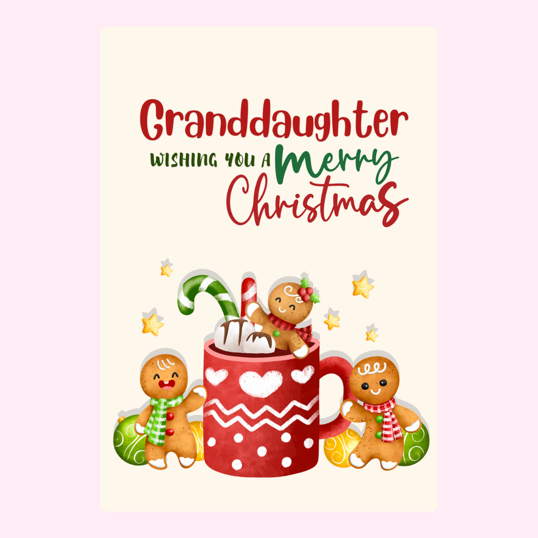 Wishing You A Merry Christmas Cake & Cards - Mail Bakes