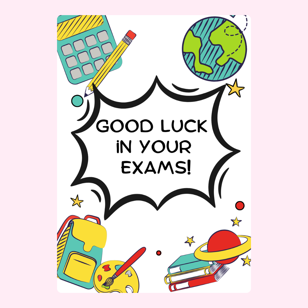 In Your Exams – Cake Slice Good Luck Gift | MailBakes