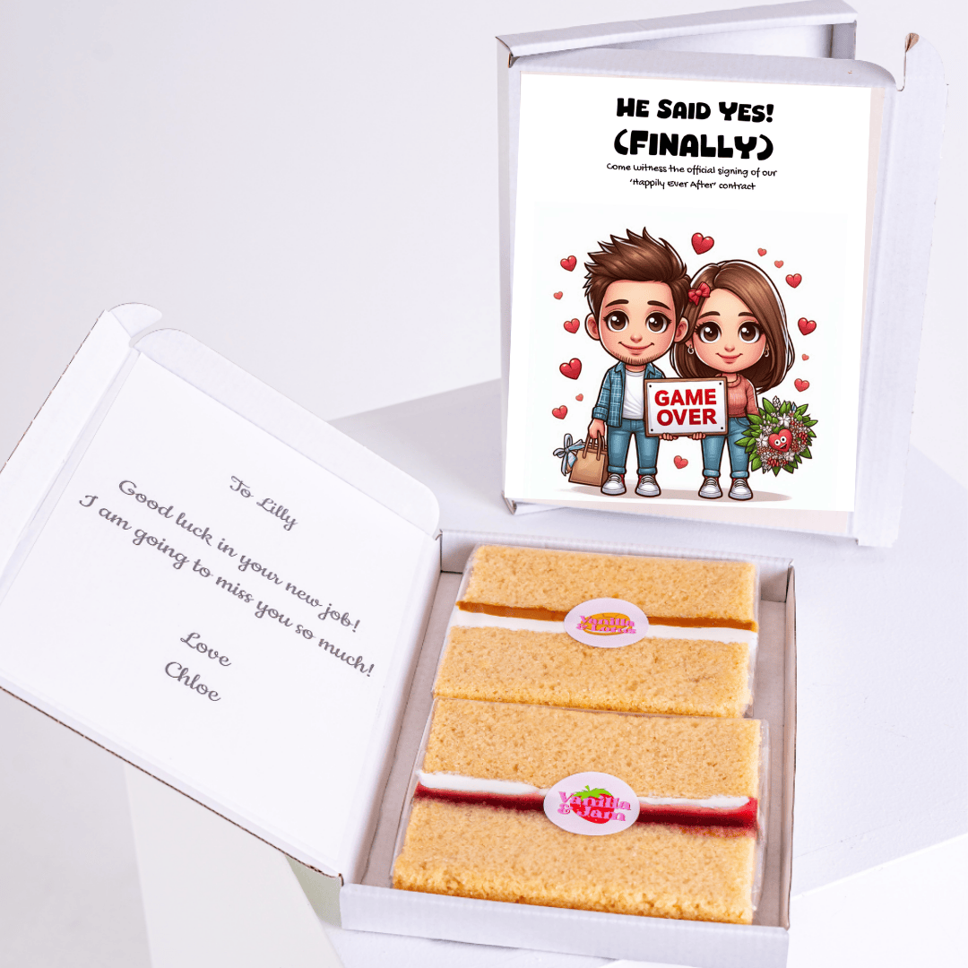 Woohoo II Cake & Cards - Mail Bakes